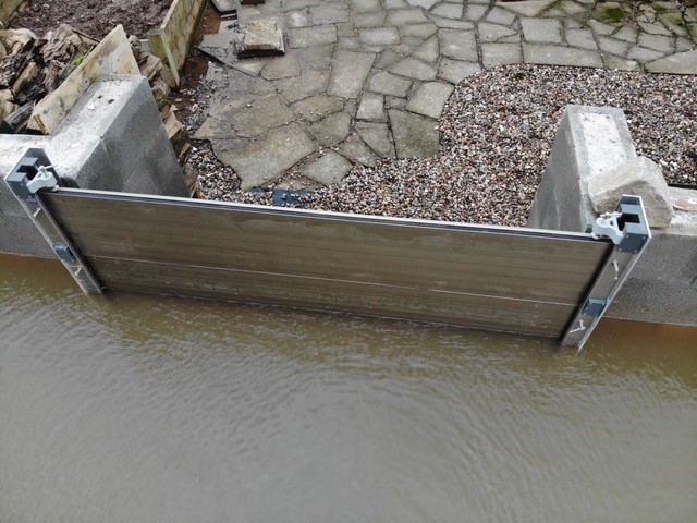 Lakeside Flood Solutions Barriers protect properties in Storm Henk